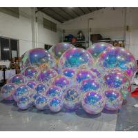 China Giant Reusable Inflatable Mirror Effect Balloon Ball PVC Sphere 60cm to 400cm for Event for sale