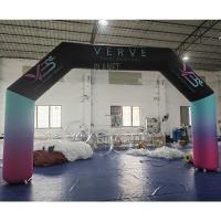 China Custom Inflatable Arch 10ft Wide PVC Oxford Cloth Event Entrance Archway for sale