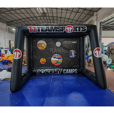 China Airtight Inflatable Penalty Shootout Football Goal 3x2.2x2.2m PVC Soccer Goal for sale