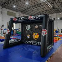 China Airtight Inflatable Penalty Shootout Football Goal 3x2.2x2.2m PVC Soccer Goal for sale