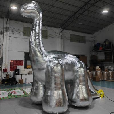China Custom Inflatable Dinosaur Model 3.66m Tall Giant Long Neck Dinosaur for Zoo Event Decoration for sale
