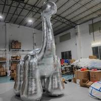 China Custom Inflatable Dinosaur Model 3.66m Tall Giant Long Neck Dinosaur for Zoo Event Decoration for sale
