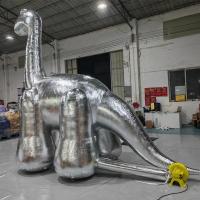China Custom Inflatable Dinosaur Model 3.66m Tall Giant Long Neck Dinosaur for Zoo Event Decoration for sale