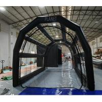 China Inflatable Baseball Batting Cage 20x12x10ft PVC Tarpaulin Outdoor Training Net for sale
