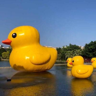 China Custom Floating Airtight Inflatable Yellow Duck Giant Rubber Duck 2m 3m 4m for Advertising for sale