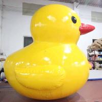 China Custom Floating Airtight Inflatable Yellow Duck Giant Rubber Duck 2m 3m 4m for Advertising for sale