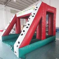 China Inflatable Soccer Shootout Game 3.66m PVC Football Goal for Events and Training for sale
