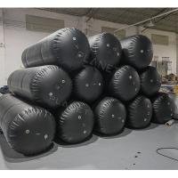 China Heavy Duty Marine PVC Inflatable Boat Fender 35cm x 1.0m Cylindrical Floating Fender for sale