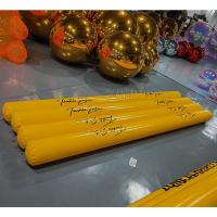 China Inflatable Triathlon Buoy 1.6m Long 20cm Diameter PVC Marker Buoy for Swimming Race for sale