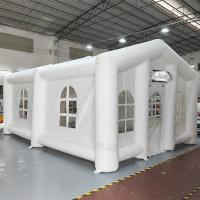 China Custom Inflatable Party Tent 10x10m Wedding Marquee with Blower for Outdoor Events for sale