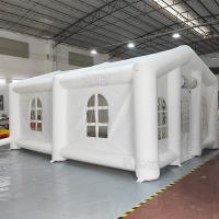 China Custom Inflatable Party Tent 10x10m Wedding Marquee with Blower for Outdoor Events for sale