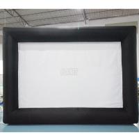 China Custom Outdoor Inflatable Movie Screen with CE/UL Certified Blower - 2-3 Year Warranty for Cinema Projection for sale