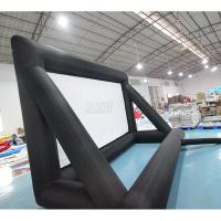 China Custom Outdoor Inflatable Movie Screen with CE/UL Certified Blower - 2-3 Year Warranty for Cinema Projection for sale