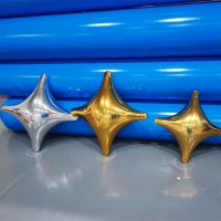 China Inflatable Mirror Star Balloon 40cm to 400cm Custom Sizes for Event Decoration for sale