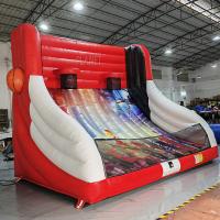 China Inflatable Basketball Challenge Carnival Game Interactive Bounce Machine for sale