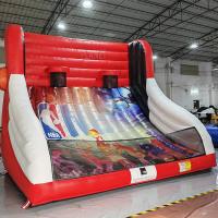 China Inflatable Basketball Challenge Carnival Game Interactive Bounce Machine for sale
