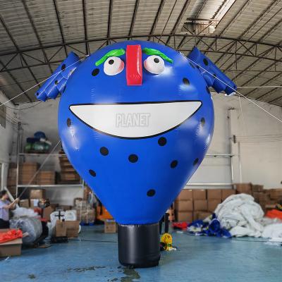 China Custom Inflatable Hot Air Balloon 3m 5m PVC Oxford Cloth Display Advertising Model for sale