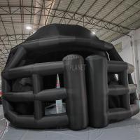 China Custom Inflatable Football Helmet Tunnel 22ft x 17ft x 17ft for Sports Team Entrance for sale