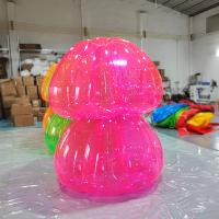 China Customizable 100cm Clear PVC Inflatable Jellyfish Balloon for Party Decoration and Brand Promotion for sale