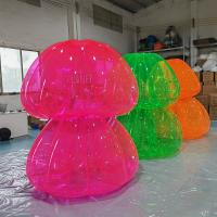 China Customizable 100cm Clear PVC Inflatable Jellyfish Balloon for Party Decoration and Brand Promotion for sale