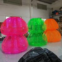 China Customizable 100cm Clear PVC Inflatable Jellyfish Balloon for Party Decoration and Brand Promotion for sale