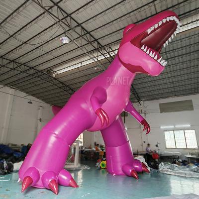 China Giant Inflatable Dinosaur Arch 3m Tall Entrance Archway Decoration for Events for sale