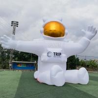 China Custom 5m Giant Inflatable Astronaut Model with Air Pump for Advertising & Event Decoration for sale