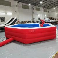 China Inflatable Gaga Ball Pit 5m Diameter for Kids Sport Game Durable Oxford Cloth for sale