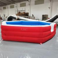 China Inflatable Gaga Ball Pit 5m Diameter for Kids Sport Game Durable Oxford Cloth for sale