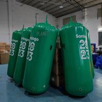 China Customized PVC Inflatable Floating Marker Buoy 1.0m Dia x 1.5mH Water Buoy for sale