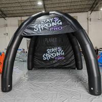 China Customizable Inflatable Spider Dome Tent 4x4x2.26m Outdoor Trade Show Advertising Tent for sale