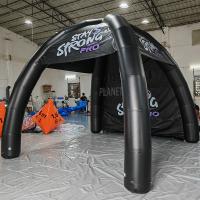 China Customizable Inflatable Spider Dome Tent 4x4x2.26m Outdoor Trade Show Advertising Tent for sale