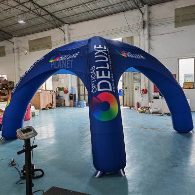 China Customizable Inflatable Exhibition Tent 3x3m Outdoor Portable Spider Tent for Advertising for sale