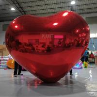 China Custom Inflatable Mirror Ball 0.6m to 2m for Wedding Decoration PVC Reflective for sale