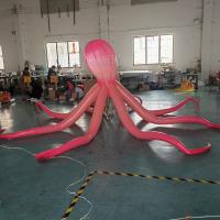 China Customized Giant Inflatable Sea Octopus Monster Inflatable Octopus Balloon Party Decoration With Led Light for sale