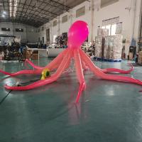 China Customized Giant Inflatable Sea Octopus Monster Inflatable Octopus Balloon Party Decoration With Led Light for sale