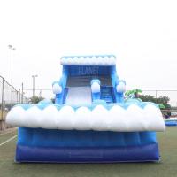 China Commercial Grade PVC Inflatable Bouncer Water Slide 11m x 4.5m for Kids and Adults for sale