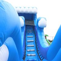 China Commercial Grade PVC Inflatable Bouncer Water Slide 11m x 4.5m for Kids and Adults for sale