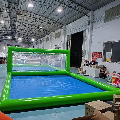 China Customized Inflatable Volleyball Court for sale