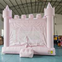 China Outdoor Luxury Pink Inflatable Bounce House 13ft Kids Party Jumper with Blower for sale