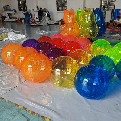 China Custom Decorative Inflatable Clear PVC Balloon 40cm-300cm Durable Party Decoration for sale