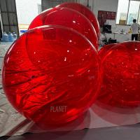 China Giant Airtight Inflatable Transparent PVC Water Balloon 40cm-300cm for Party Decoration for sale