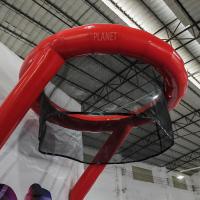 China Interactive Inflatable Basketball Shootout Game 10ft Target Toss for Commercial Use for sale