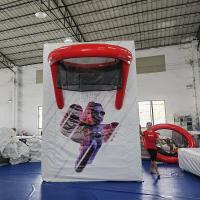 China Interactive Inflatable Basketball Shootout Game 10ft Target Toss for Commercial Use for sale