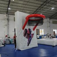 China Interactive Inflatable Basketball Shootout Game 10ft Target Toss for Commercial Use for sale