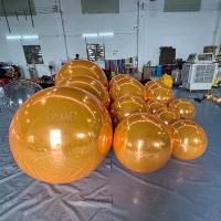 China Gold Inflatable Mirror Sphere 60cm-300cm Hanging Disco Balloon for Party Decoration for sale