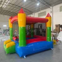 China Mini Inflatable Jumping Castle Bouncer Slide Combo 3x2.5x2.5m PVC for Kids Amusement Park for sale