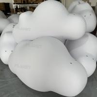 China Giant Inflatable Cloud Decor 1.8m 2.5m White PVC Party Event Decoration for sale