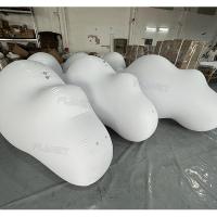 China Giant Inflatable Cloud Decor 1.8m 2.5m White PVC Party Event Decoration for sale
