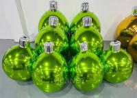 China Giant Inflatable Mirror Ball 200cm Reflective PVC Double Layer Party Decoration for sale